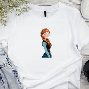 Anna Png, Cartoon Style Anna Clipart, Frozen Anna Png, Frozen Clipart ...