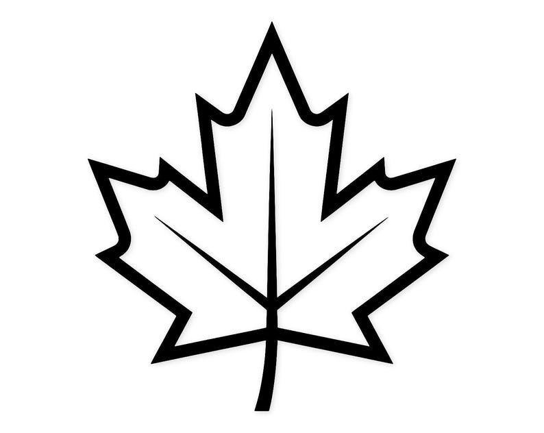 Maple Leaf Svg Png: Clean Cut File for Craft Projects - Etsy