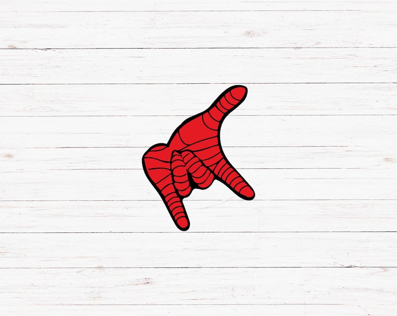 Spiderman Layered Svg Clipart | Spiderman Web, Spiderman Head and Hand ...