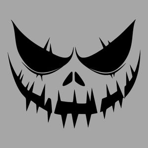 Spooky Jack-o'-lantern Face SVG, Scary Pumpkin Face Halloween SVG ...