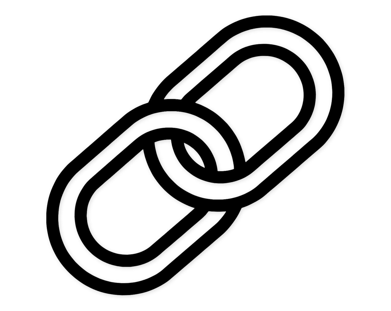 Simple Chain Link Svg Png: Cut Ready Digital Design for Cricut ...