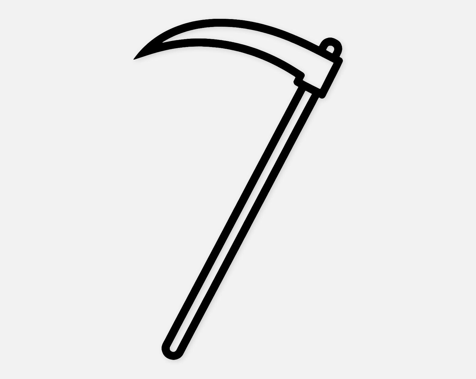 Scythe Silhouette Svg Png: Cut Ready Digital Design for Cricut ...