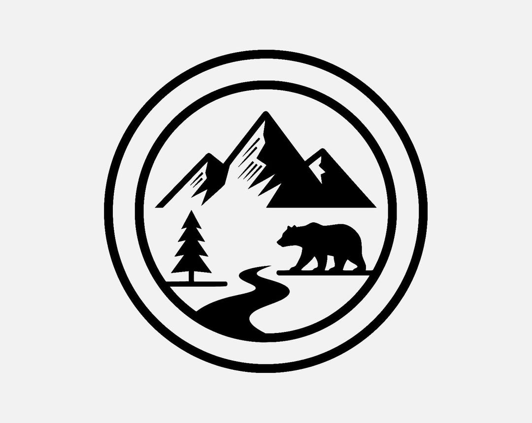 National Park Stamp Svg | Black and White National Park Stamp Png ...