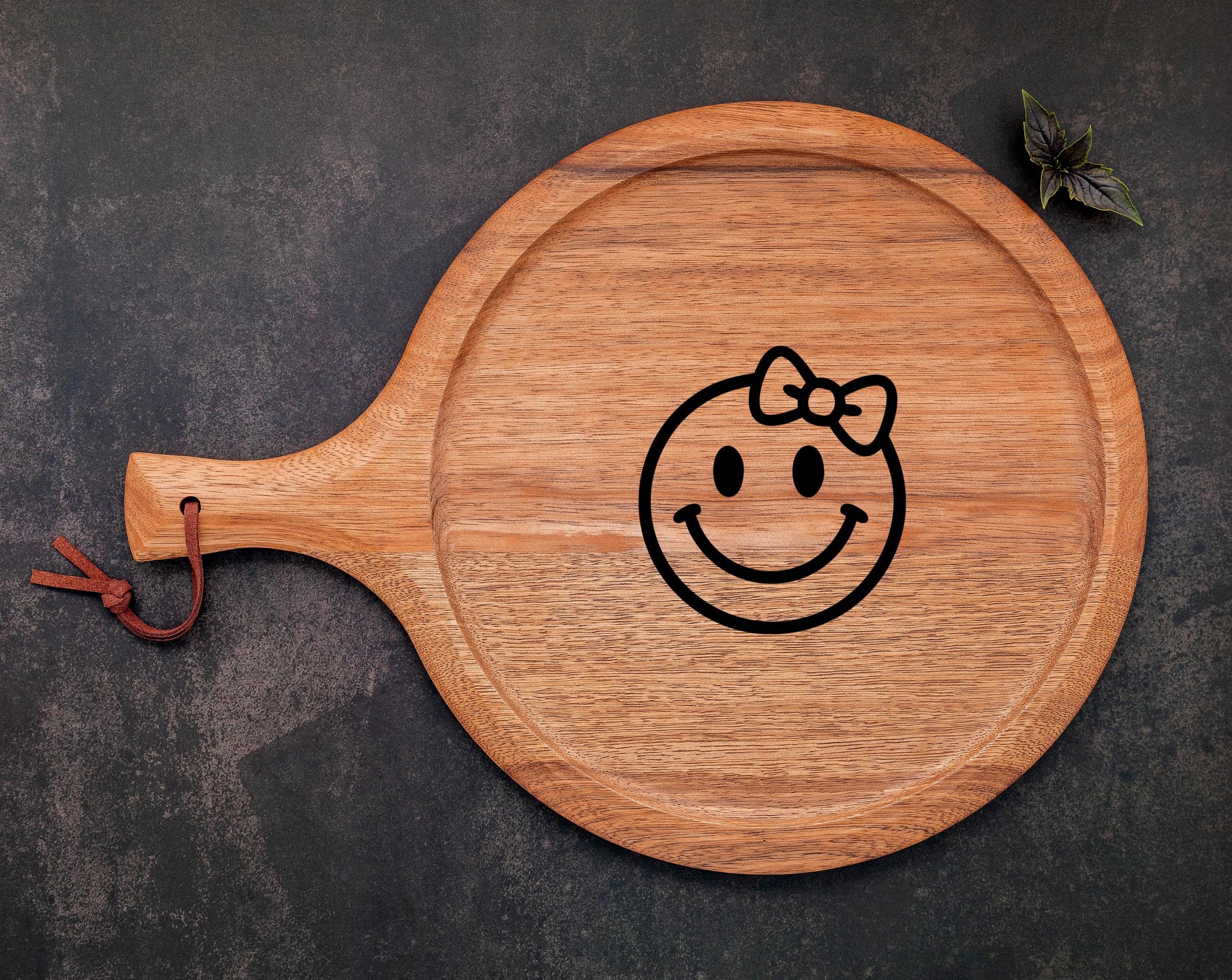 Smiley Svg, Smiley Face With Bow SVG PNG, Cute Girl Emoji Clipart ...