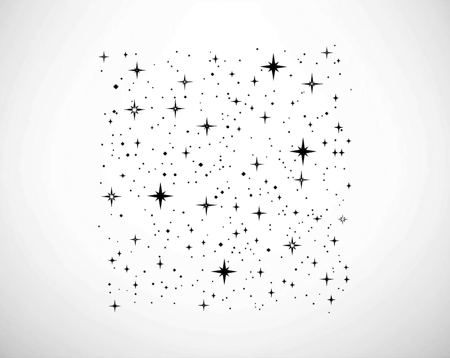 Stars Svg - Sparkles Svg and Png - Decorative Shining Stars and Magical ...