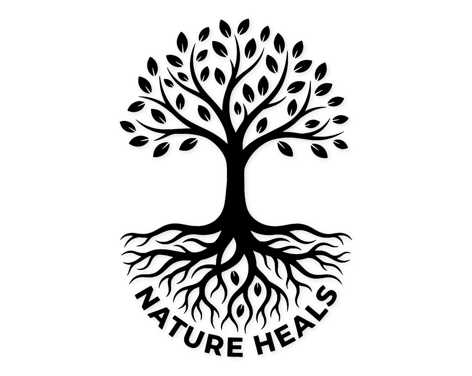 Nature Heals Svg Png: Clean Outline Cut File for Mugs - Etsy