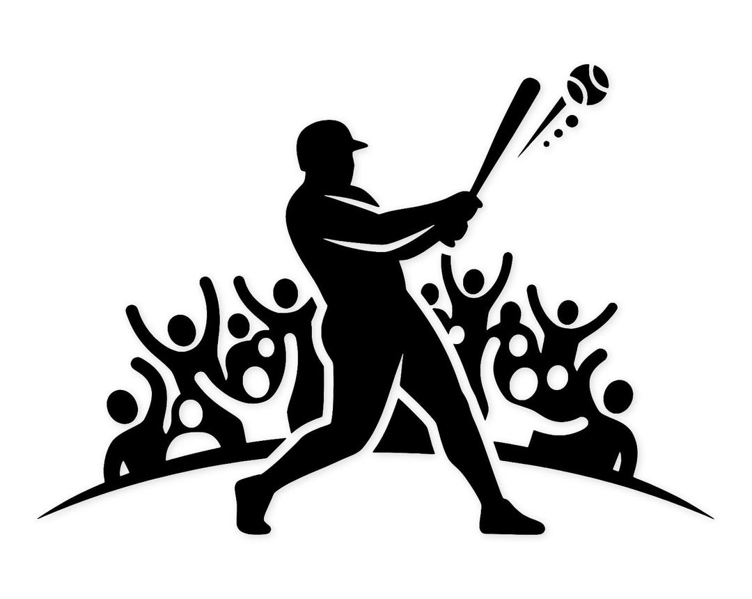 Home Run Scene Svg Png: Cut Ready Digital Design for Cricut Silhouette ...