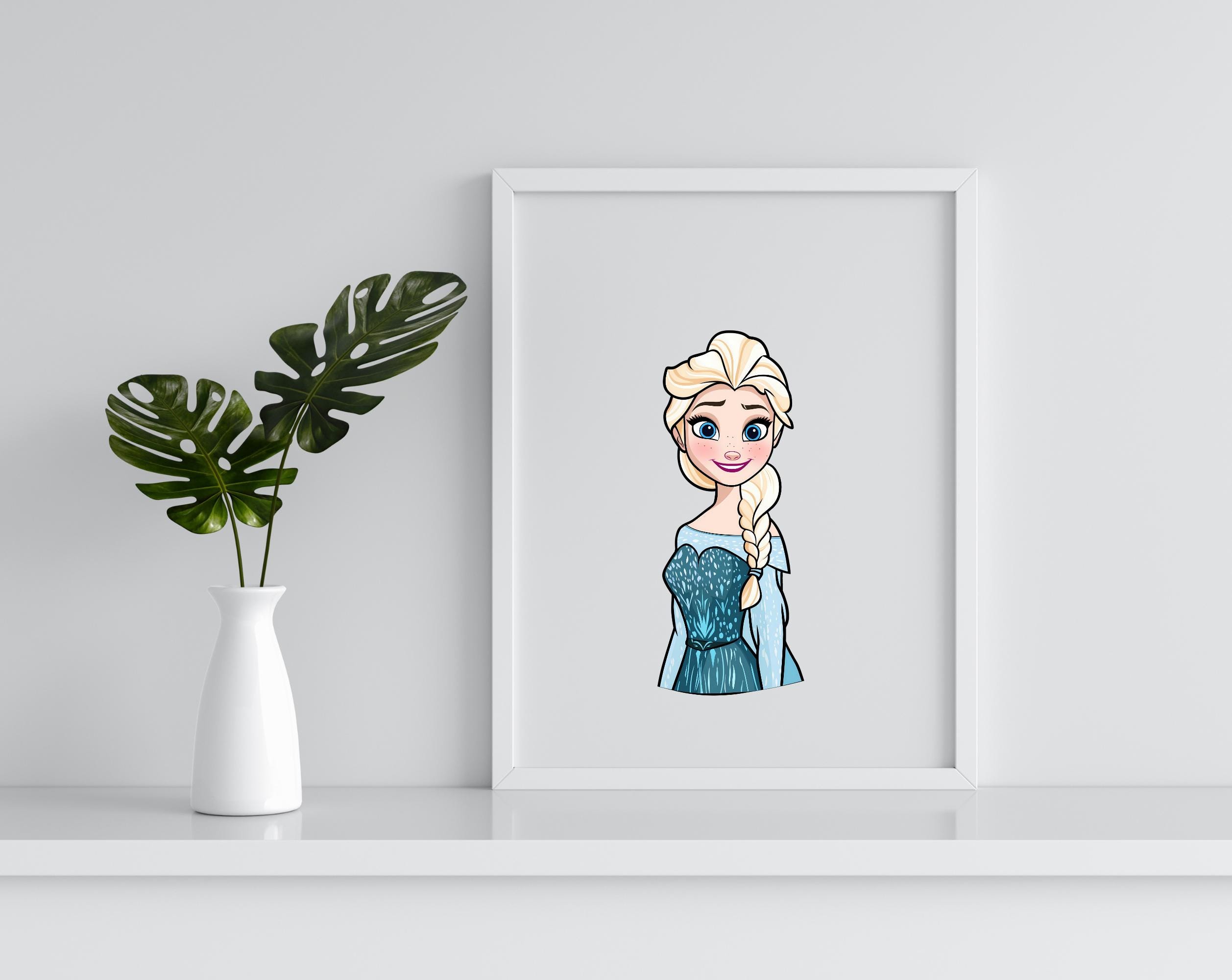 Frozen Elsa Png, Cartoon Style Elsa Clipart, Elsa Png, Frozen Clipart ...