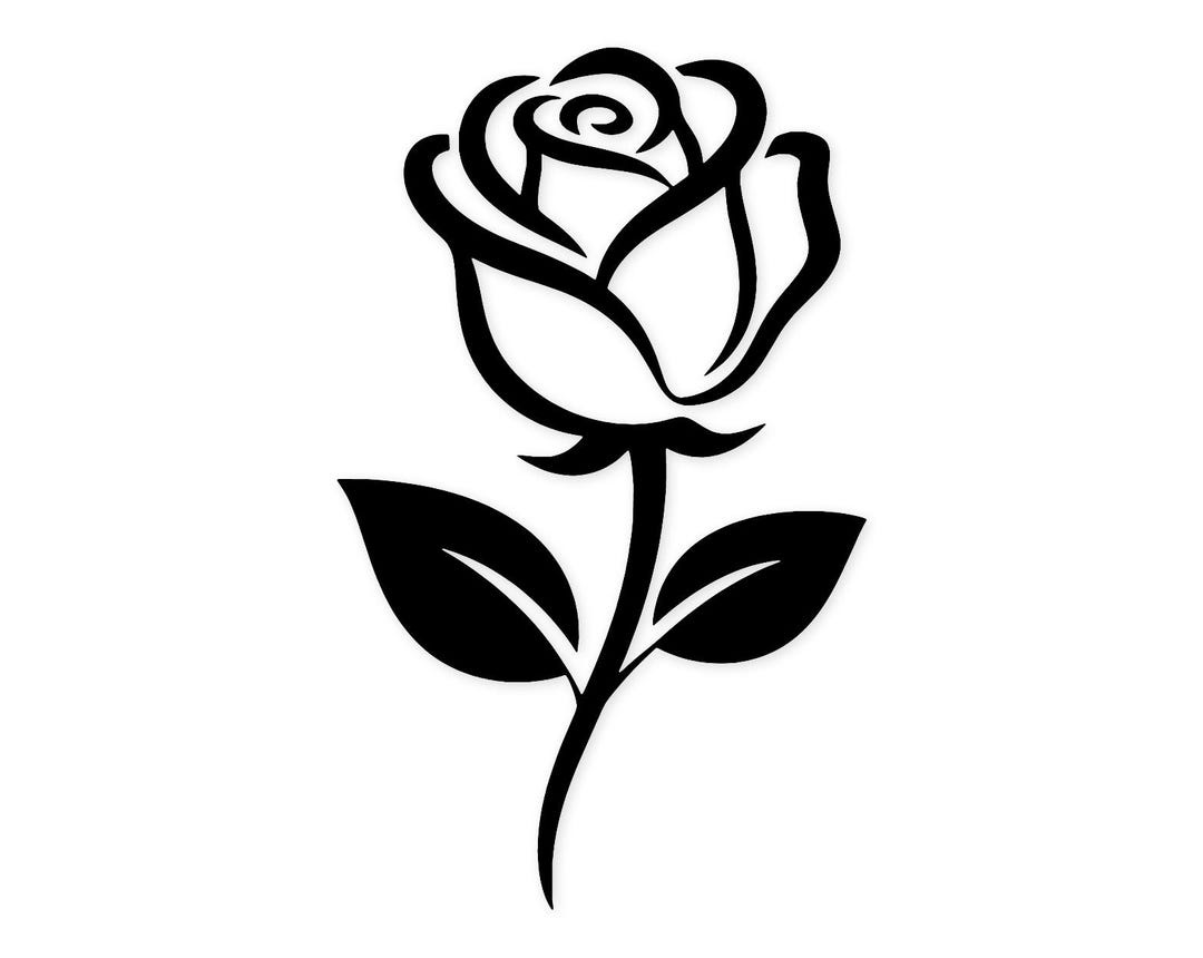 Elegant Rose Swirl Svg Png: Cut Ready Digital Design for Cricut ...