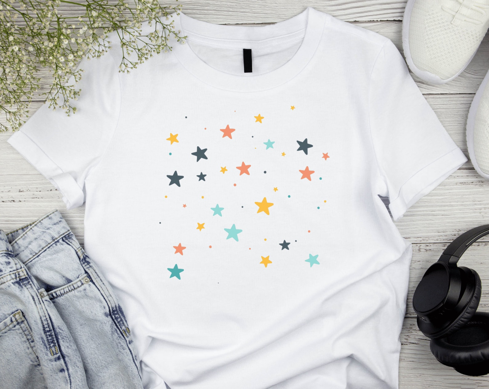 Colorful Star SVG & PNG - Vibrant Stars and Sparkles Clipart for ...