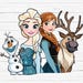 Frozen Clipart, Elsa, Anna, Olaf, and Sven Png, Frozen Png Bundle ...