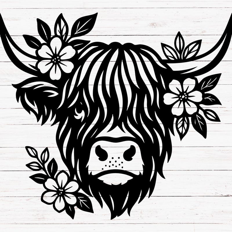 Highland Cow Office Sign - Etsy