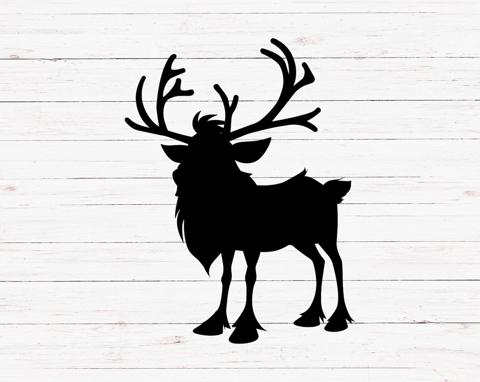 Frozen Sven Svg, Layered Frozen Sven Svg, Frozen Sven Clipart Svg, Deer ...