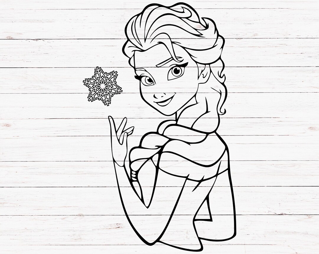 Elsa Svg, Elsa Png, Elsa Frozen Svg, Princess Svg, Elsa Frozen Png ...
