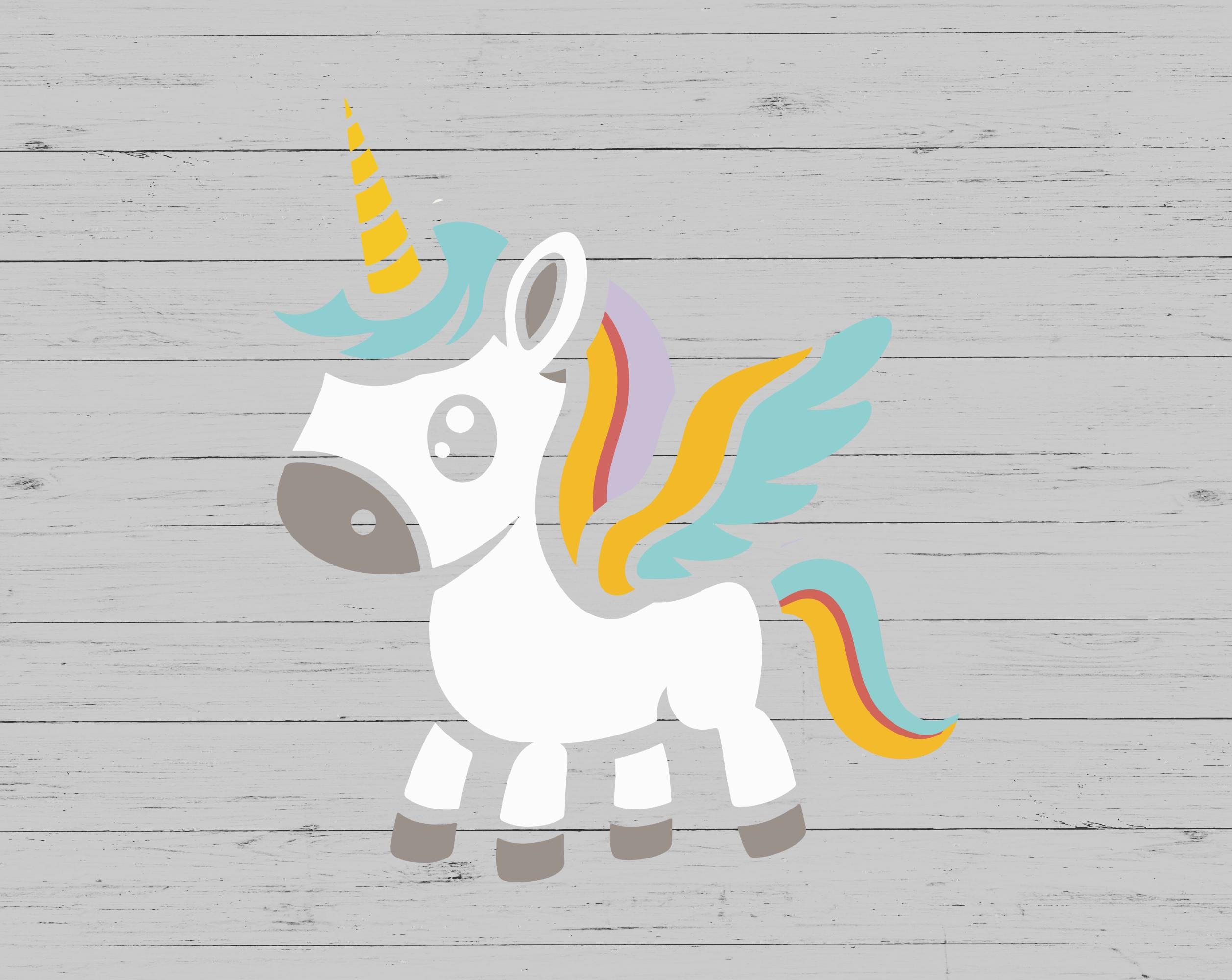 Unicorn Svg, Unicorn Outline Svg, Layered Unicorn, Unicorn Png, Cute ...