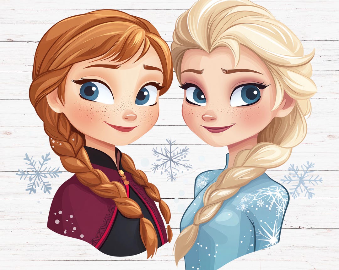 Elsa Anna Png, Elsa and Anna Clipart, Frozen Sisters Png, Frozen Png ...