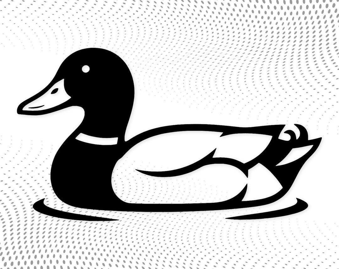 Duck Svg: Whimsical Design for Crafting Projects - Etsy