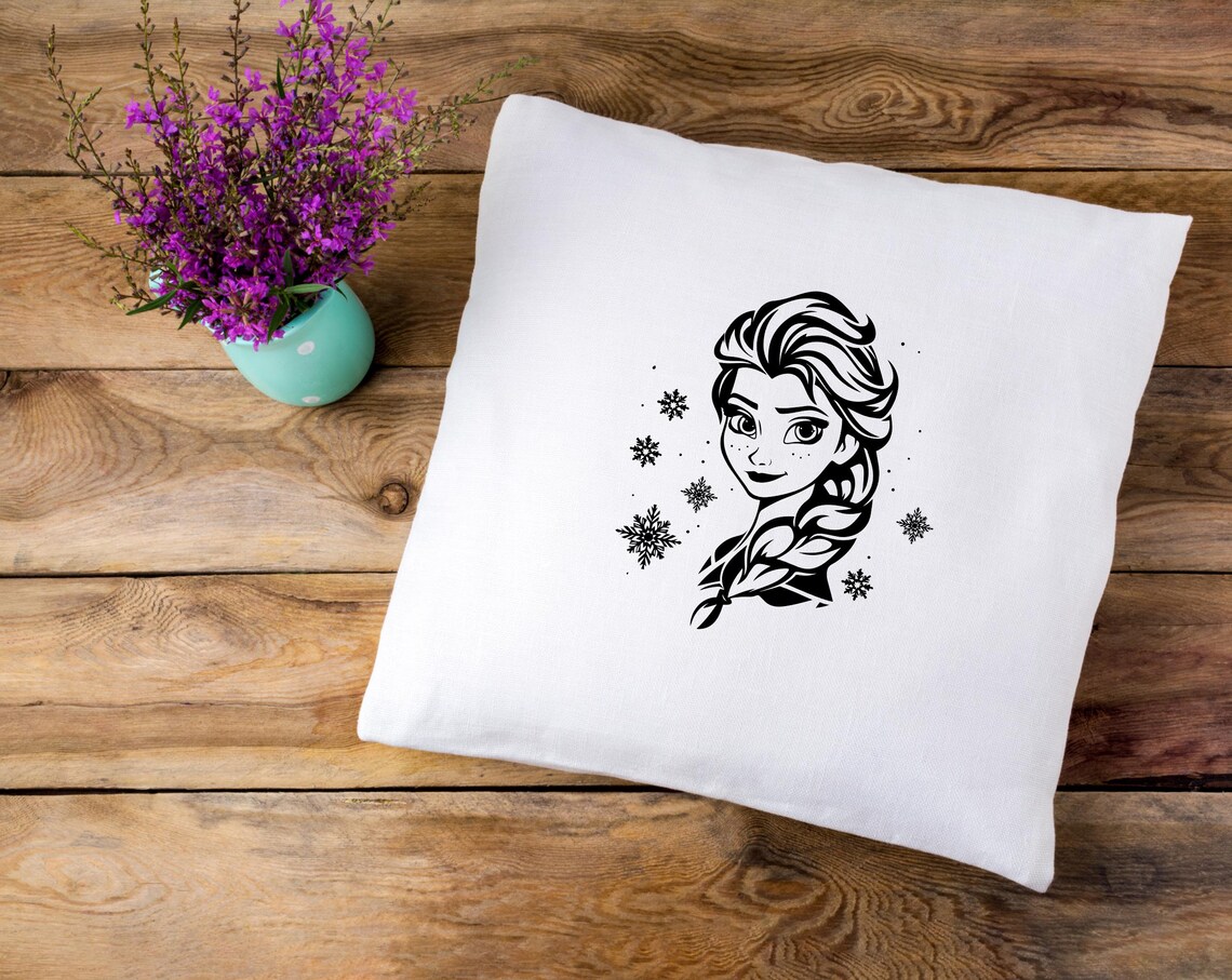 Elsa Svg, Elsa Outline Svg, Elsa Frozen Svg, Princess Svg, Frozen Elsa ...