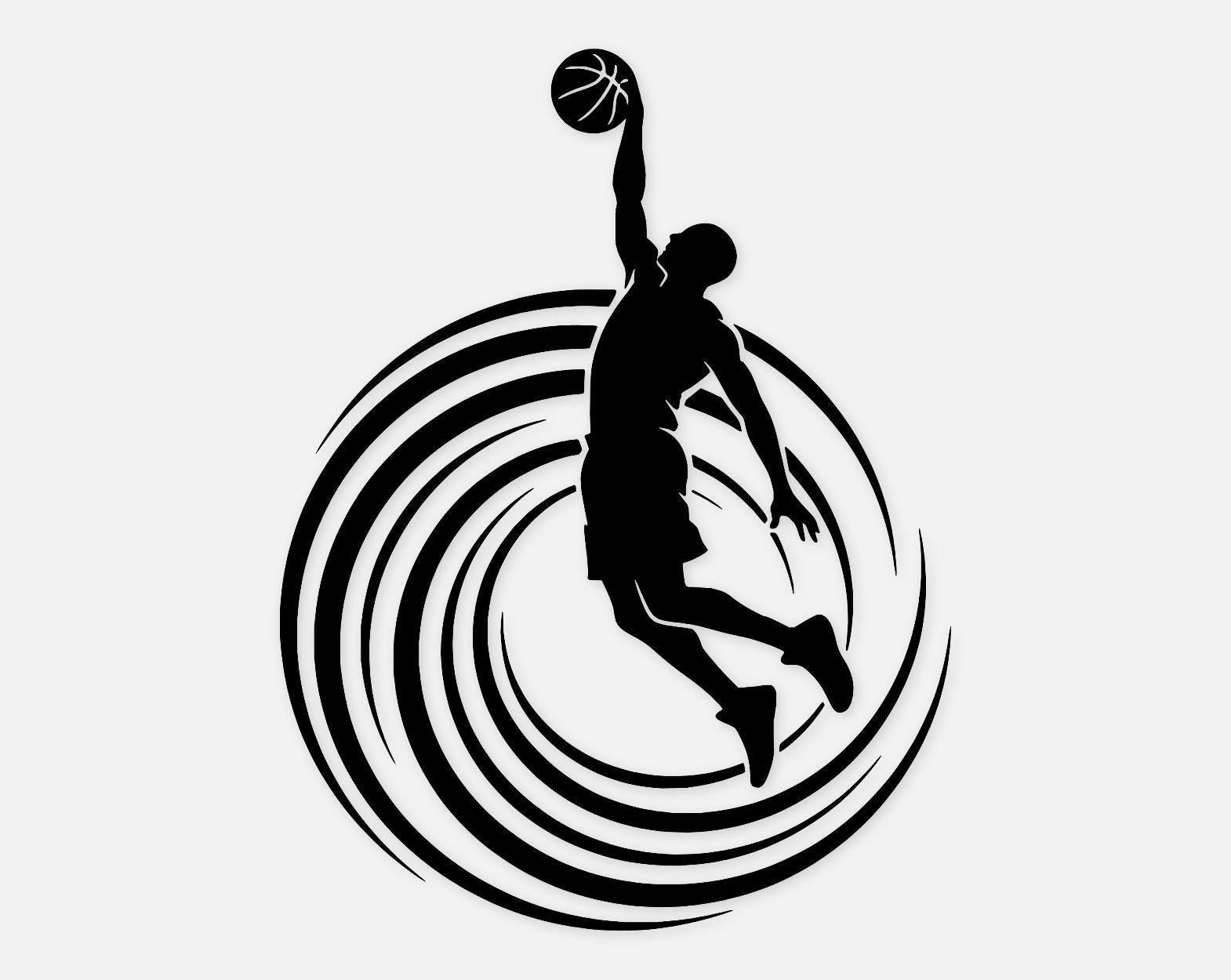 Slam Dunk Scene Svg Png: Cut Ready Digital Design for Cricut Silhouette ...