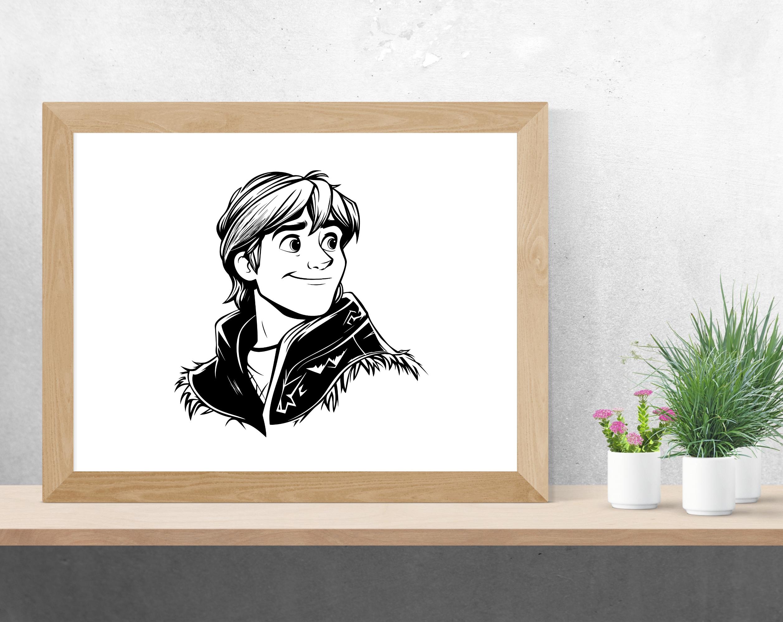 Kristoff Svg, Kristoff Frozen Svg, Frozen Kristoff Svg, Cute Kristoff ...