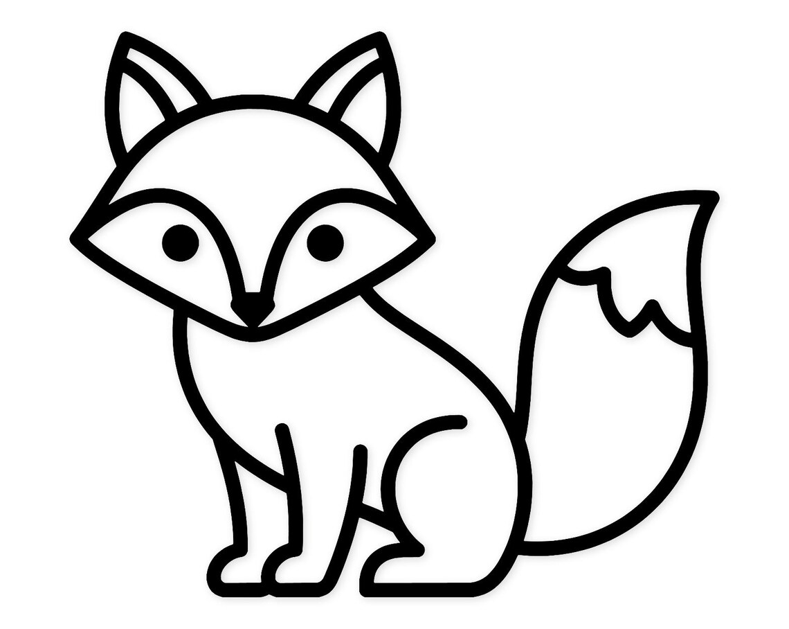 Fox Svg Png: Cut Ready Digital Design for Cricut Silhouette - Etsy