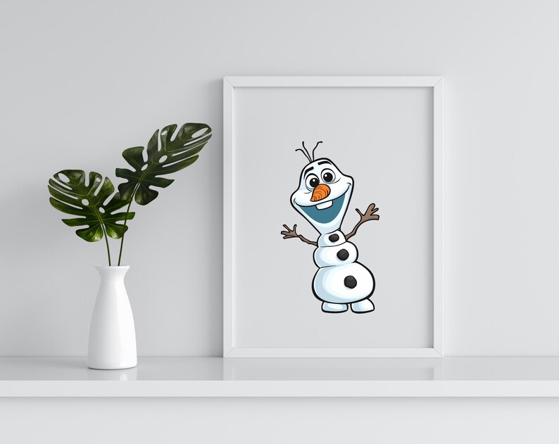 Frozen Olaf Png, Cartoon Style Olaf Clipart, Olaf Png, Frozen Clipart ...