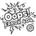 Error 404 Typography Svg Png: Fun & Playful Cut File for T-shirts - Etsy