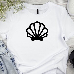 Sea Shell Svg - Elegant Sea Shell SVG & PNG - Simple Ocean-themed Line ...