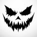 Halloween Svg - Jack-o'-lantern Scary Face SVG | Pumpkin Carving Face ...