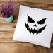 Halloween Svg - Jack-o'-lantern Scary Face SVG | Pumpkin Carving Face ...