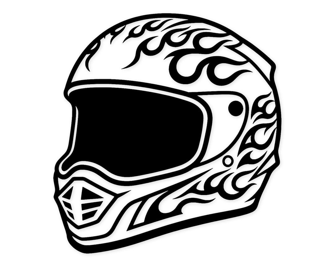 Helmet Design Svg Png: Cut Ready Digital Design for Cricut Silhouette ...