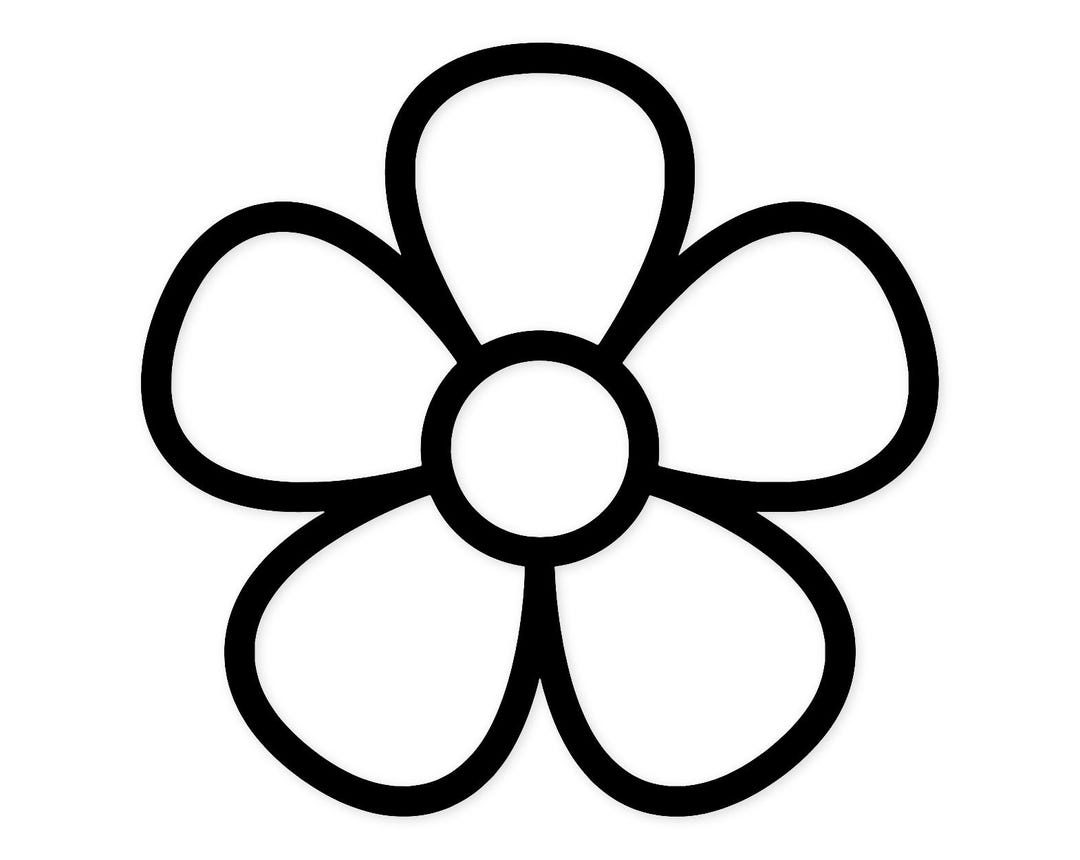 Flor individual SVG PNG: Diseño digital listo para cortar para Cricut ...