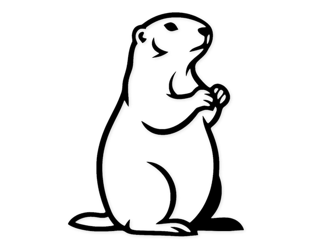 Prairie Dog Svg Png: Clean Cut File for Cricut Projects - Etsy