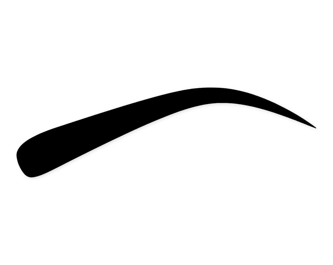 Single Eyebrow Arch Svg Png: Cut Ready Digital Design for Cricut ...