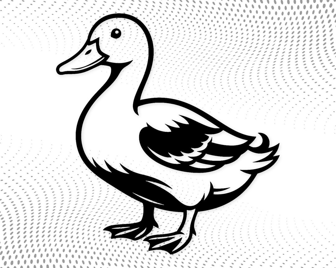 Duck Svg: Cute Design for Mugs and T-shirts - Etsy