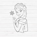 Elsa Svg, Layered Elsa Svg, Frozen Elsa Svg, Winter Princess SVG, Ice ...