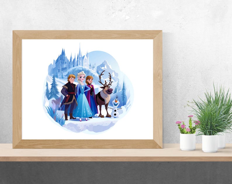 Frozen Png, Frozen Clipart, Frozen Sublimation, Elsa, Anna, Kristoff ...