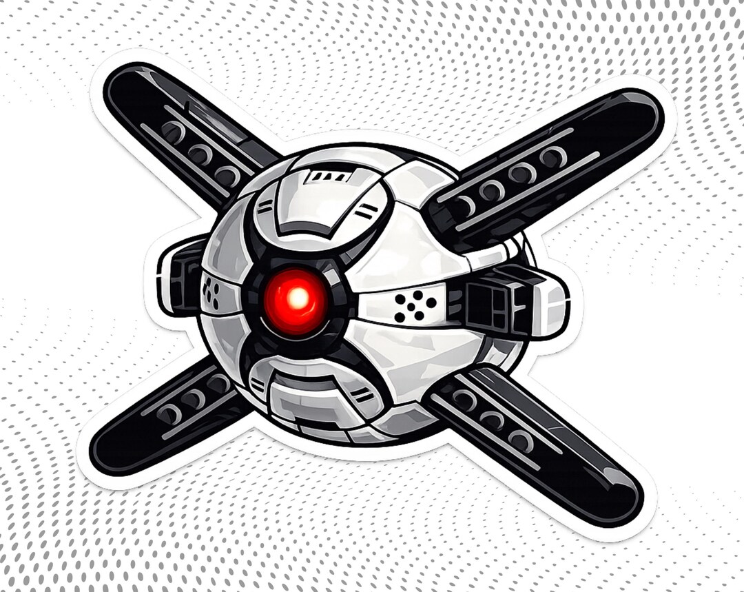Eggman Drone Digital Artwork: Digital File Line Art - Etsy Australia