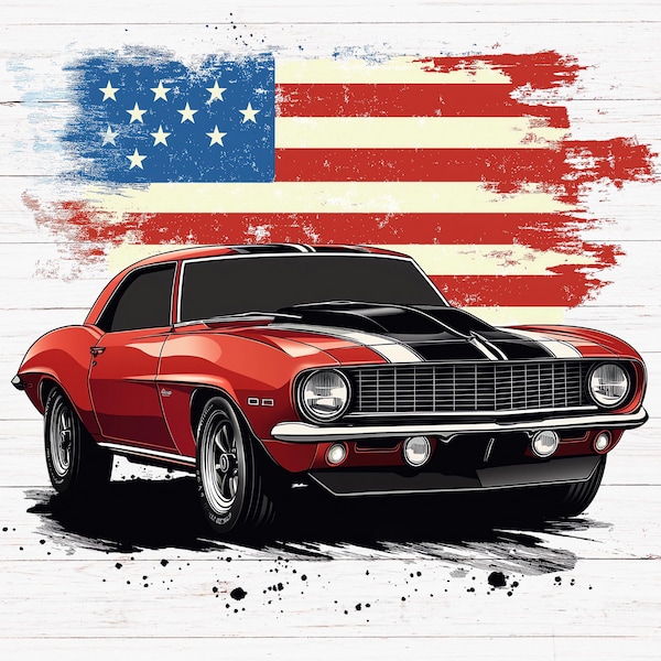 Americana Car Design - Etsy