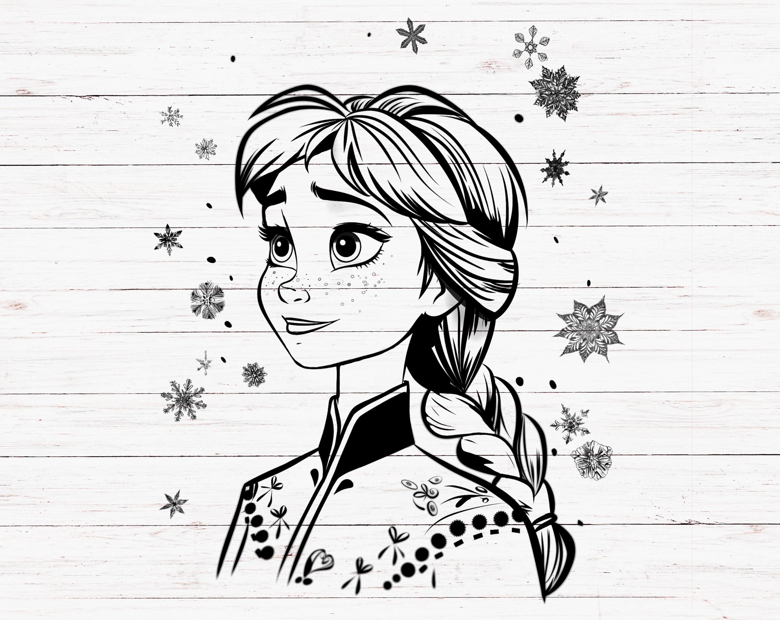 Anna Svg, Anna Png, Frozen Anna Svg, Frozen Anna Png, Frozen Anna ...