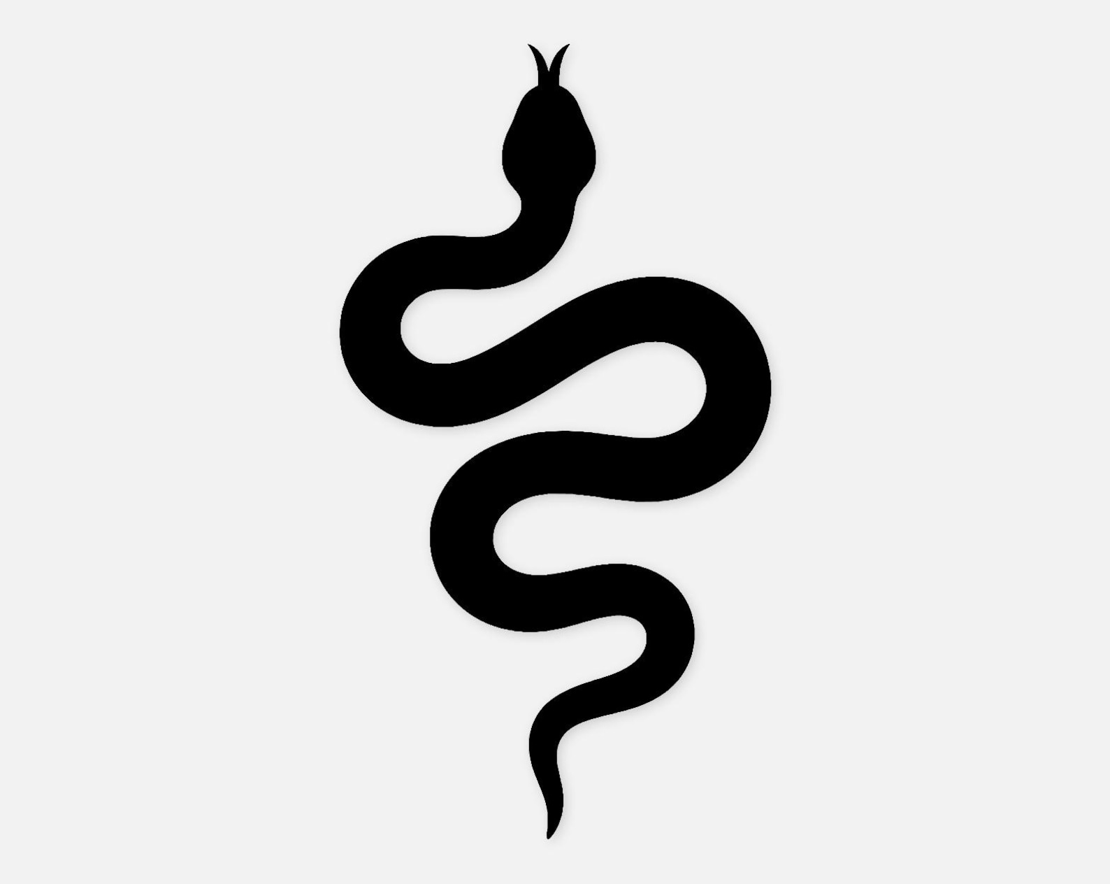 Serpent Silhouette Svg Png: Cut Ready Digital Design for Cricut ...