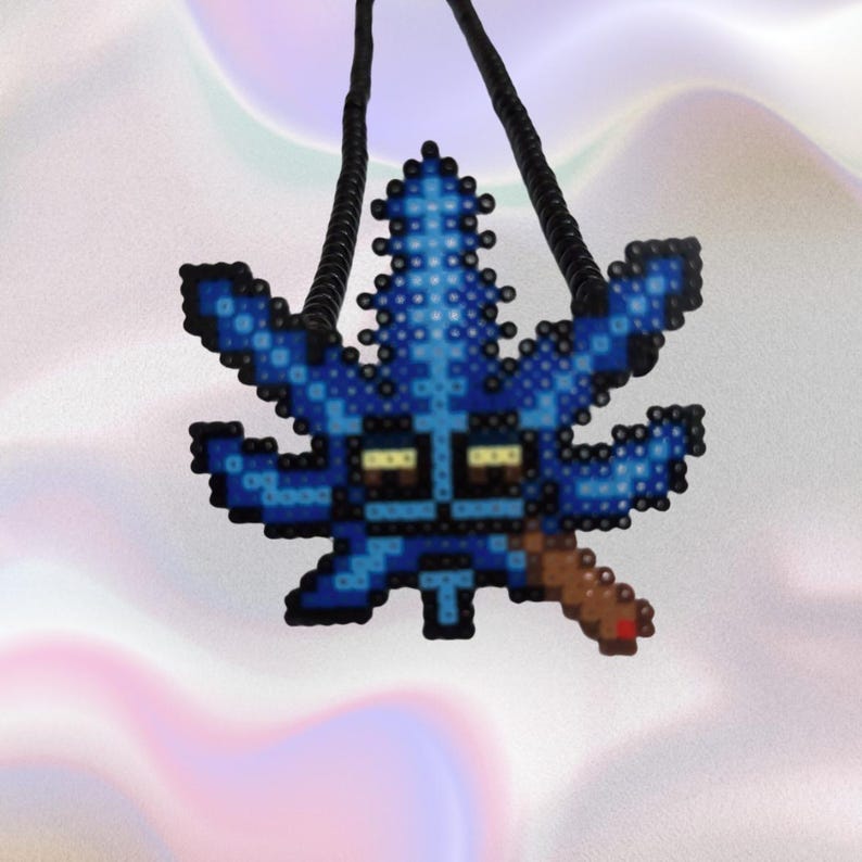Leaf Perler Led Pacifier Necklace|beaded Jewelry Rave Outfit EDM ...