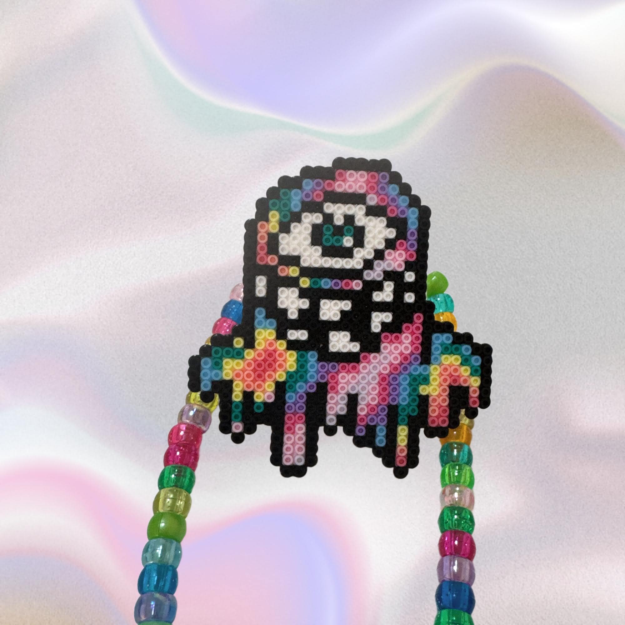 Subtronics Perler Led Pacifier Necklace|beaded Jewelry Rave Outfit EDM ...