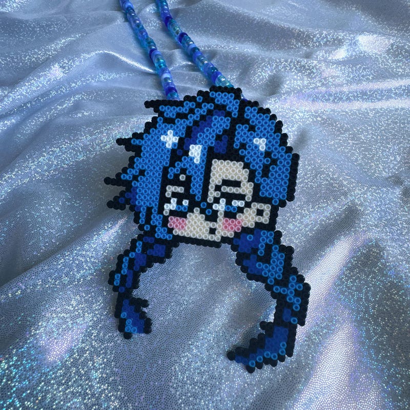 Perler Bead Necklace - Etsy