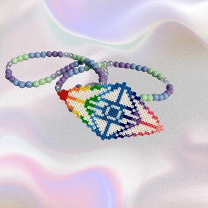 Slander Perler Led Pacifier Necklace|beaded Jewelry Rave Outfit EDM ...