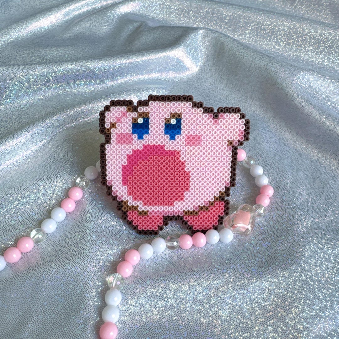 Kirbyrave Led Perler Pacifier Necklace - Etsy