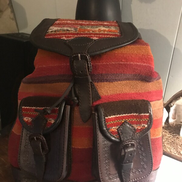 Wool Backpack - Etsy