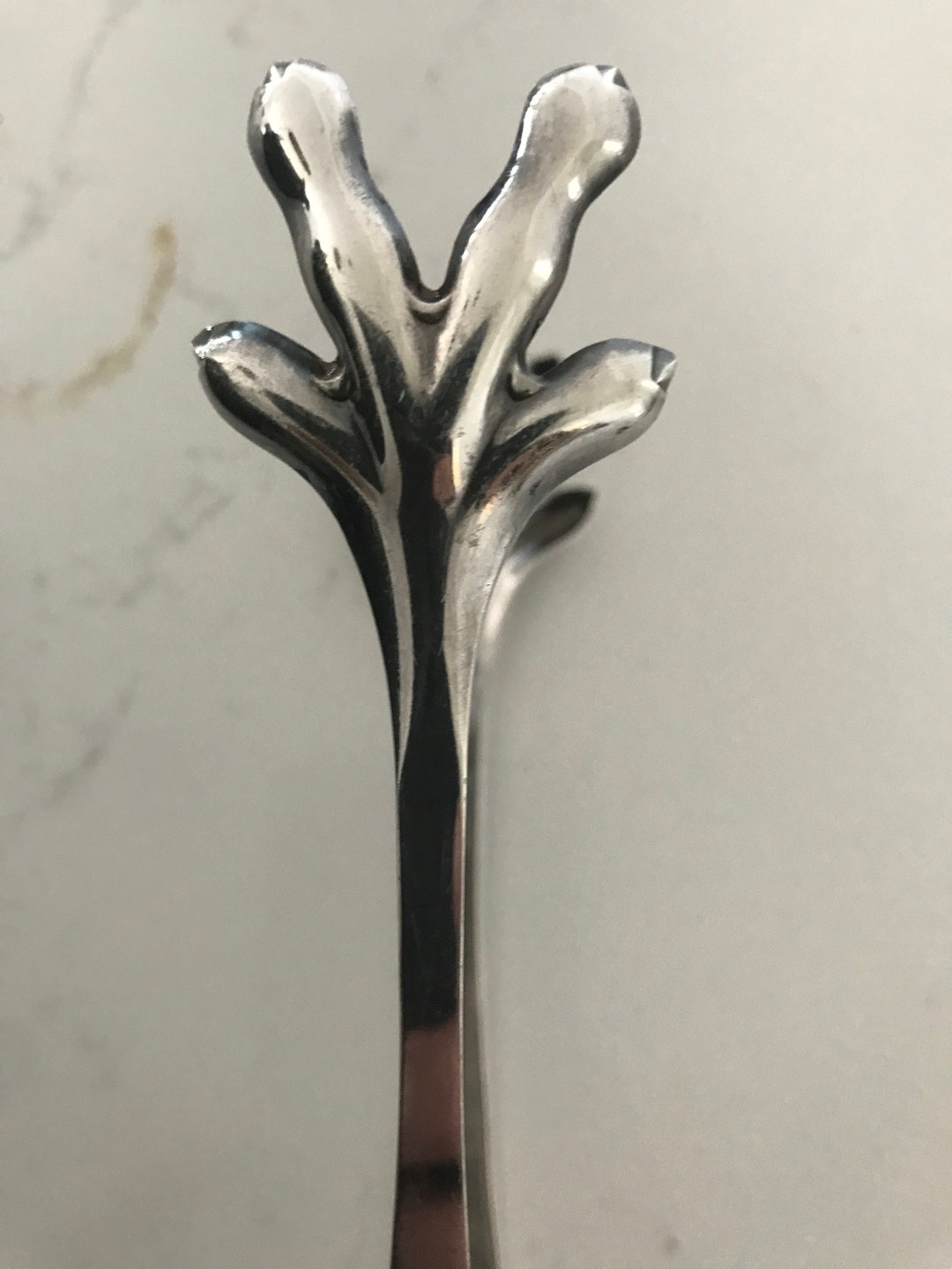 Vintage Teed Barton Silver Talon Claw Tongs - Etsy