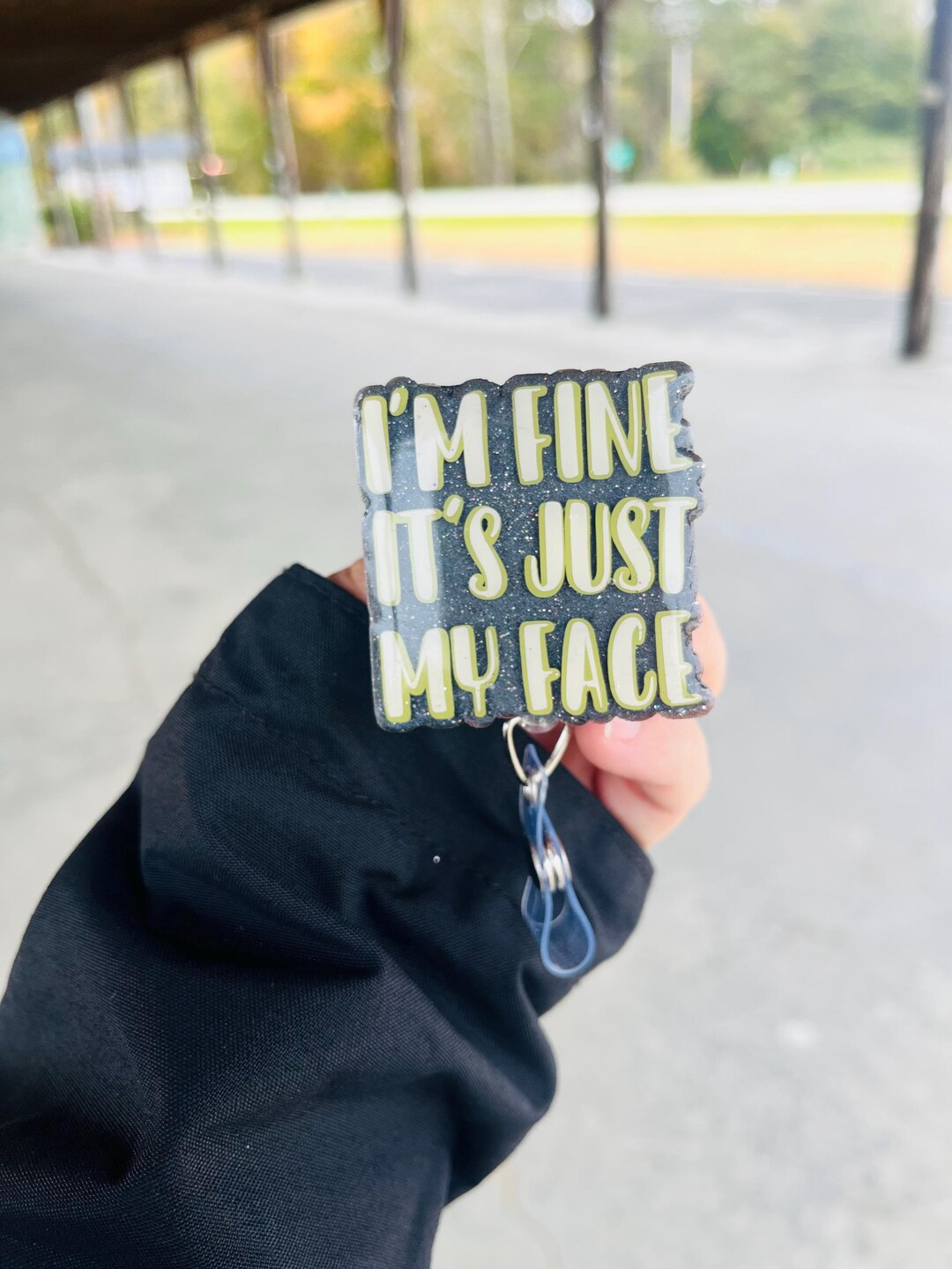I’m Fine It’s Just My Face - Etsy