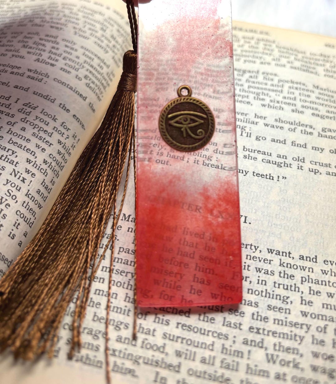 Eye of Horus Bookmark - Etsy